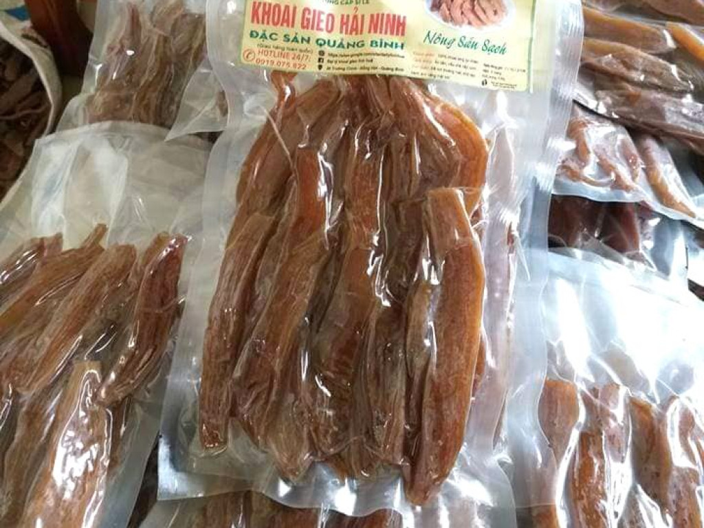 Khoai Deo - Đặc sản Quảng Bình món quà ý nghĩa cho du khách